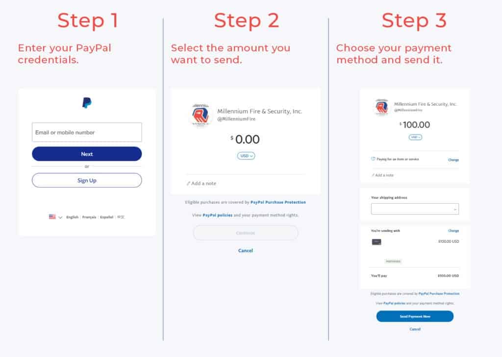 Pay Bill + – Millennium Fire & Security